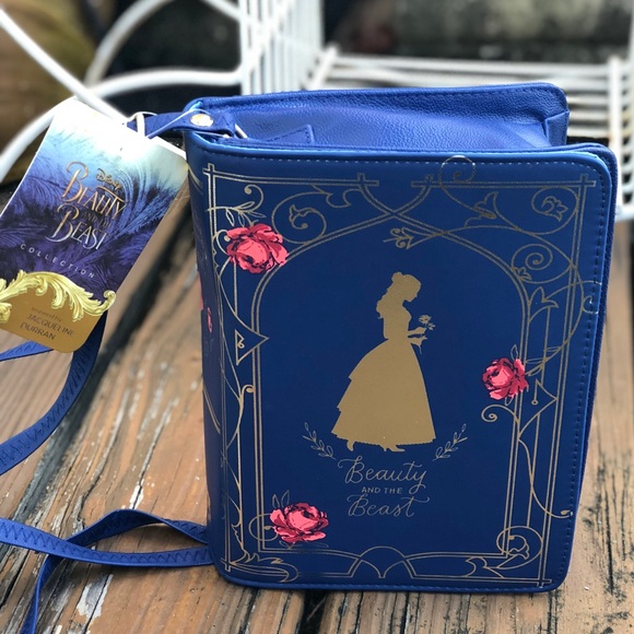 Disney | Bags | Disney Beauty The Beast Book Purse Halloween | Poshmark